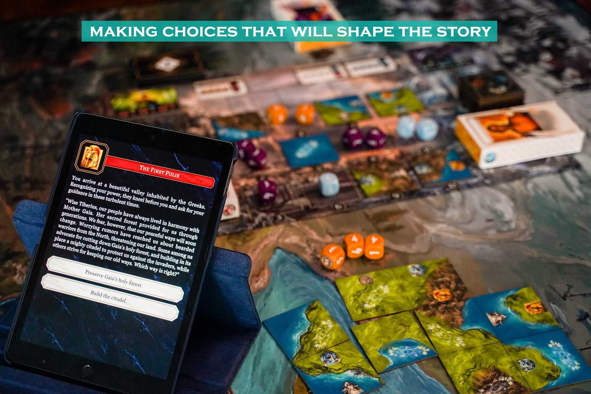 Divinus :: Board Game Preview :: Lucky Duck :: Gamefound : | Little Meeples