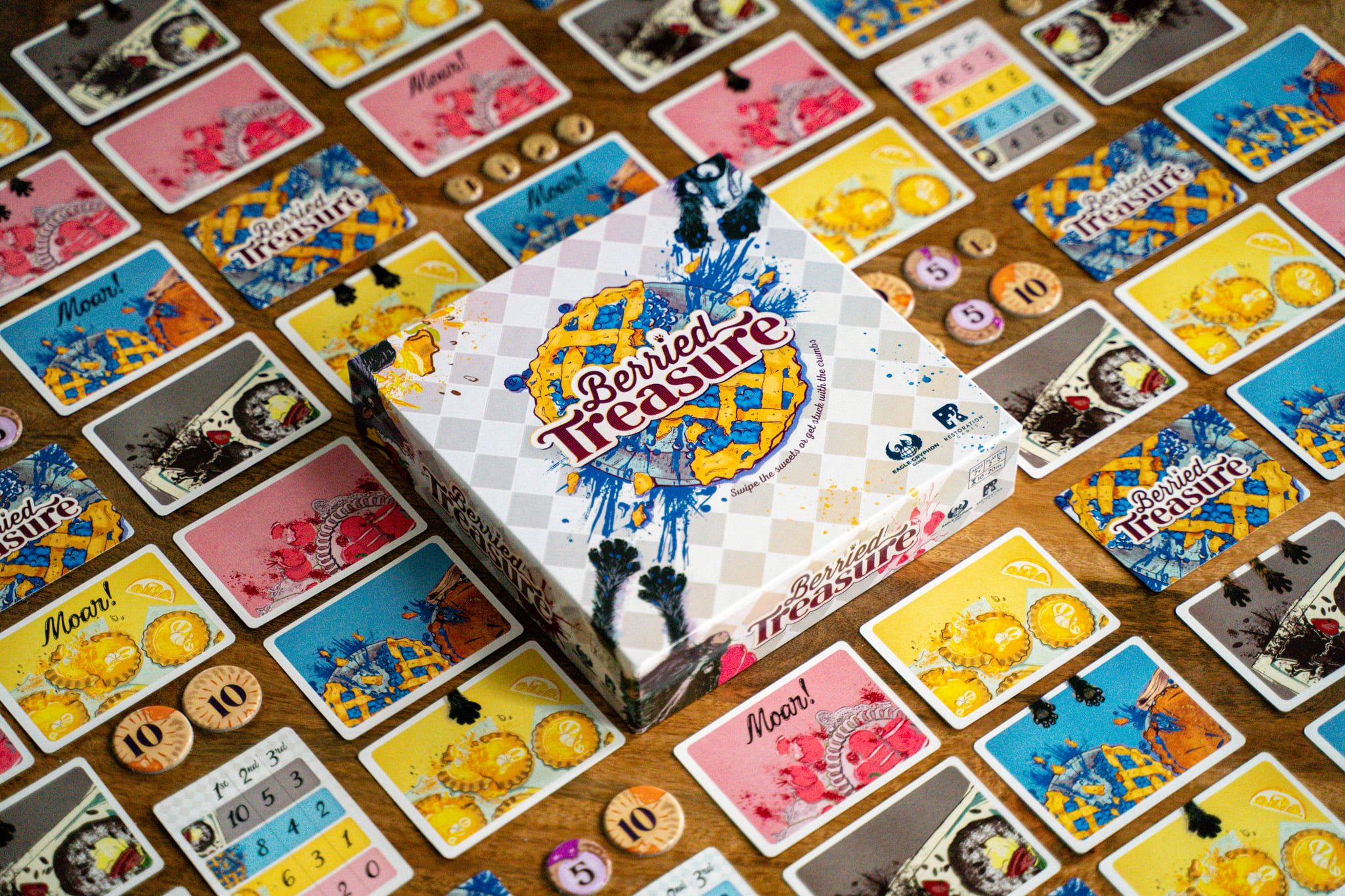 Berried Treasure :: Board Game Overview- Little Meeples